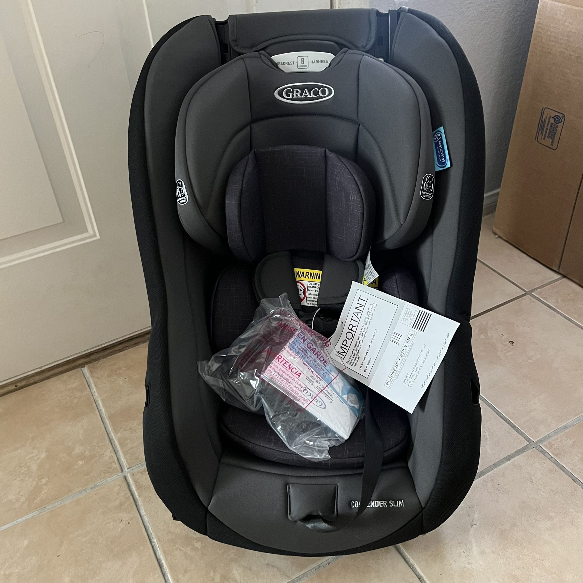 Graco Contender Slim Convertible Car Seat - West Point for Sale in ...