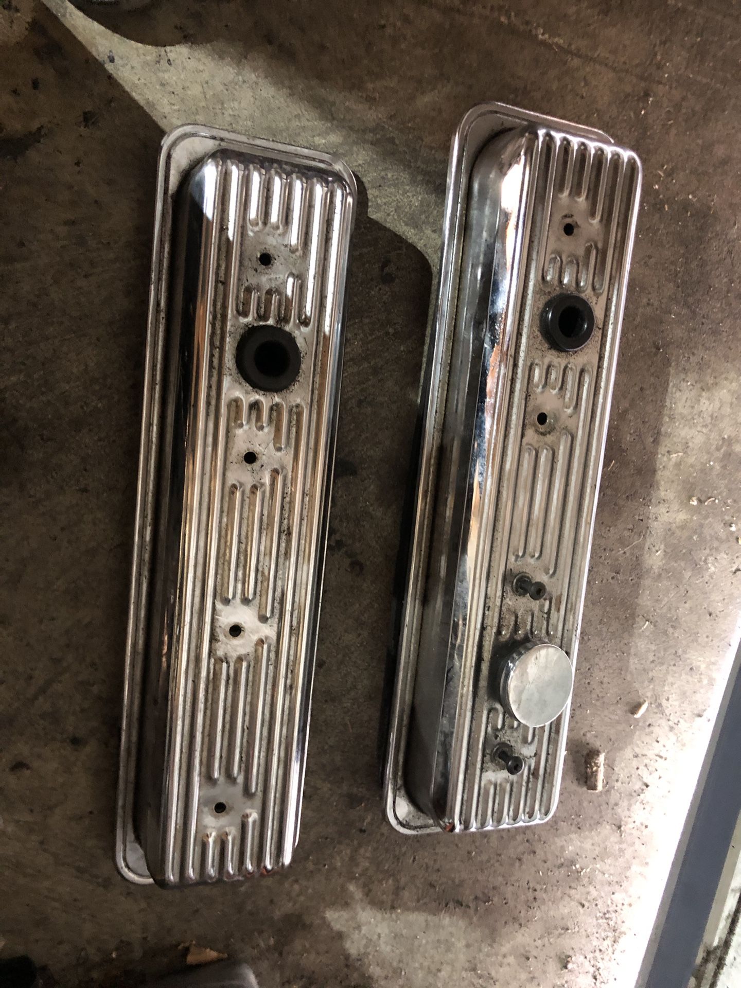 Chevy Vortech small block Chevy chrome valve covers nice for Sale in ...