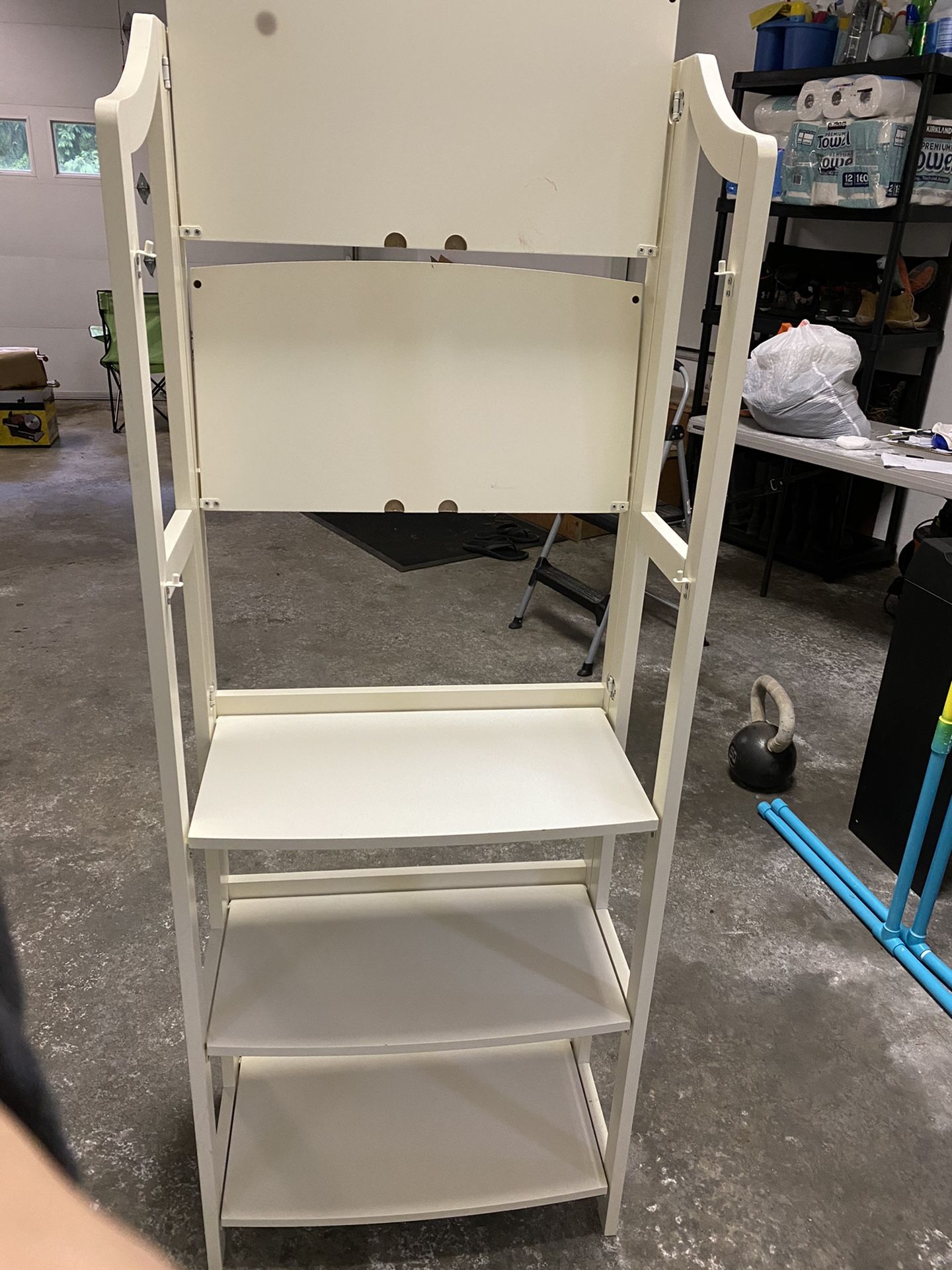 Pier 1 Foldable White Shelf for Sale in Lynnwood, WA - OfferUp