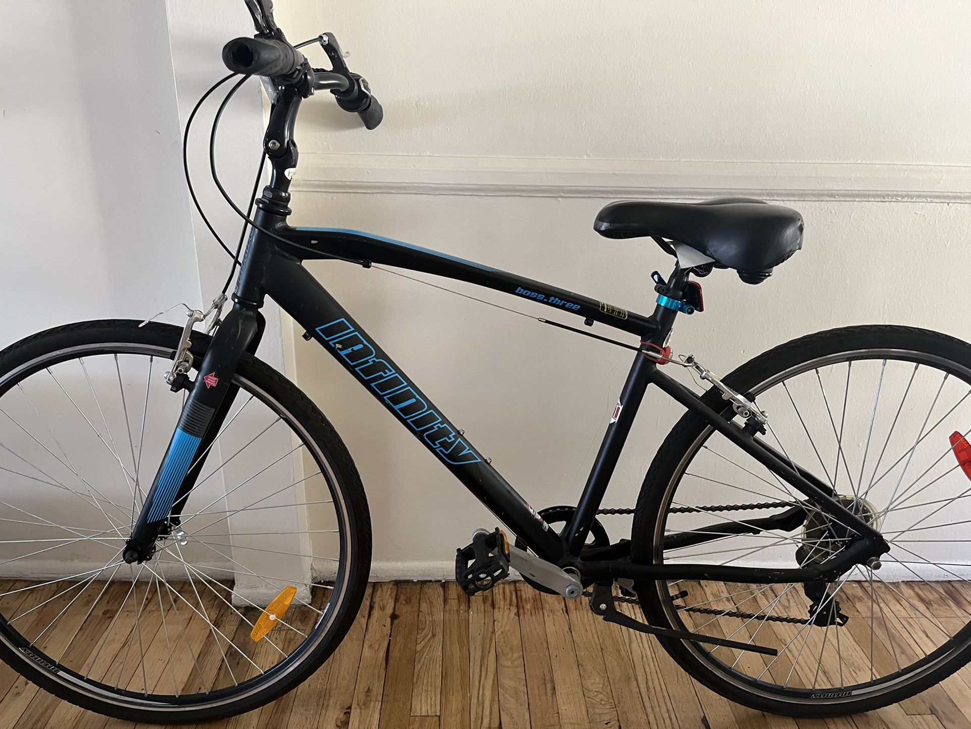 Infinity boss three 7 speed unisex hybrid bike store