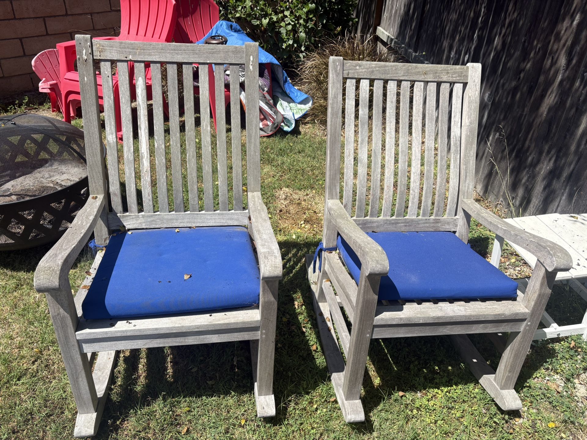 Teak Rocking Chairs for Sale in Huntington Beach, CA - OfferUp