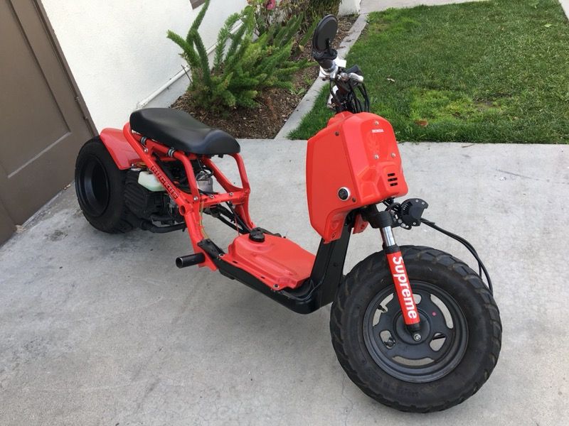 Honda Ruckus Stretched And Lowered