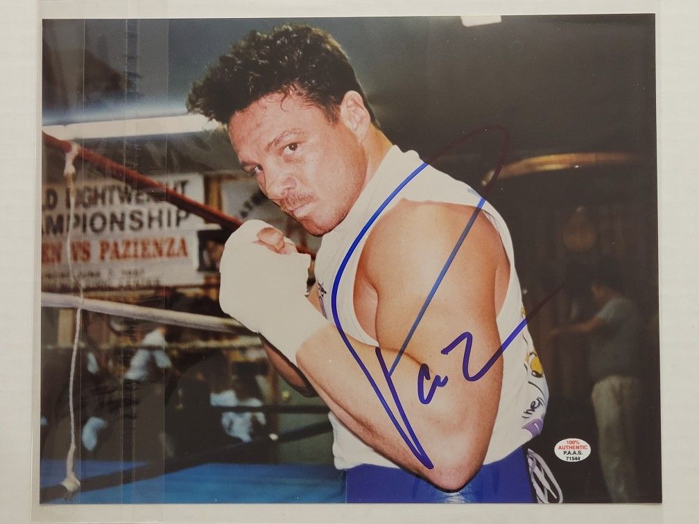 Vinny "PAZ" Pazienza Boxer Signed Autographed 8x10 Photo with COA! for ...