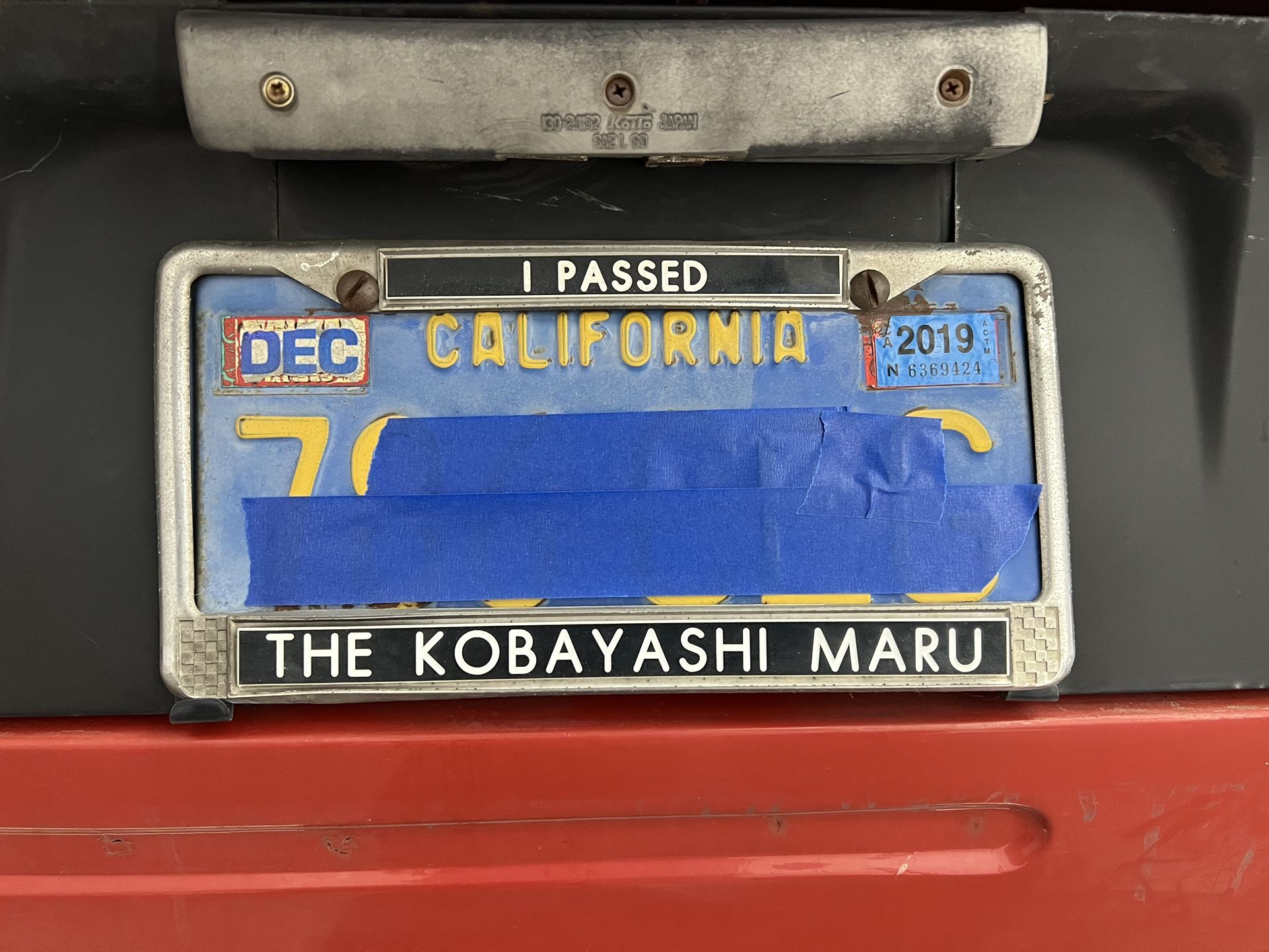 Kobayashi Maru Bumper Sticker