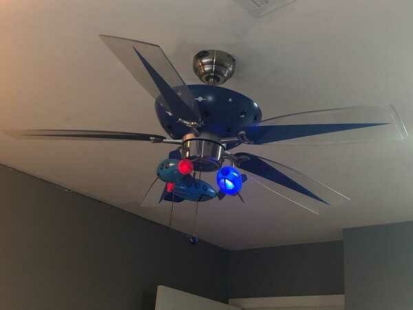 Harbor Breeze Rocket Ceiling Fan