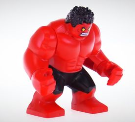 Lego Marvel Red Hulk Set