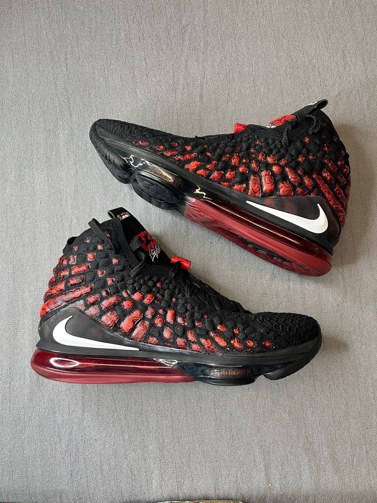 Nike LeBron James 17 Infrared VI Basketball Shoes Mens Size 12 W/ Box ...