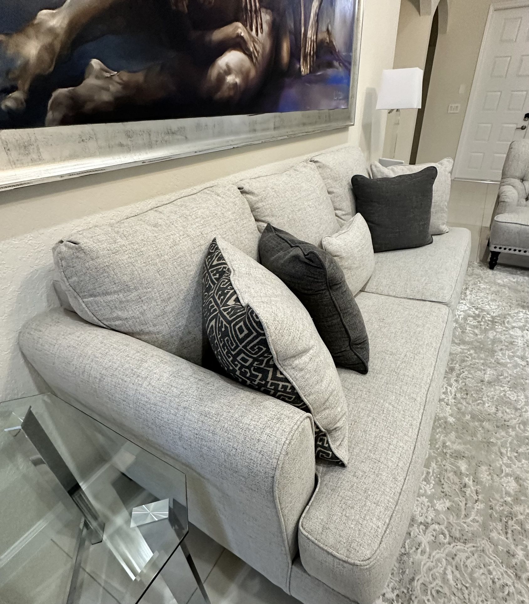 Ashley alcona sofa and loveseat store