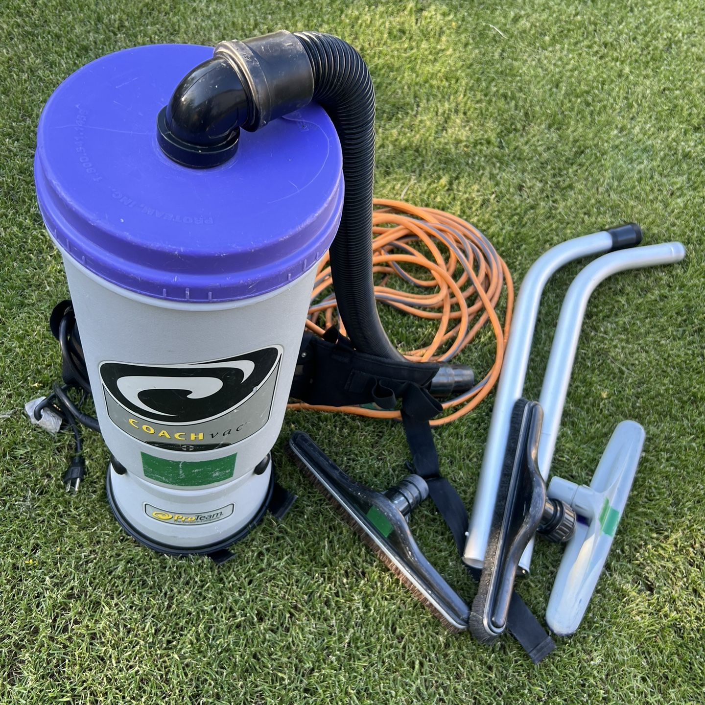 ProTeam Coach Vacuum Commercial Backpack Vacuum Cleaner for Sale in ...