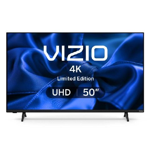 4k UHD Vizio 50 Inch LCD With Very Sturdy Pivoting Wall Mount And A ...