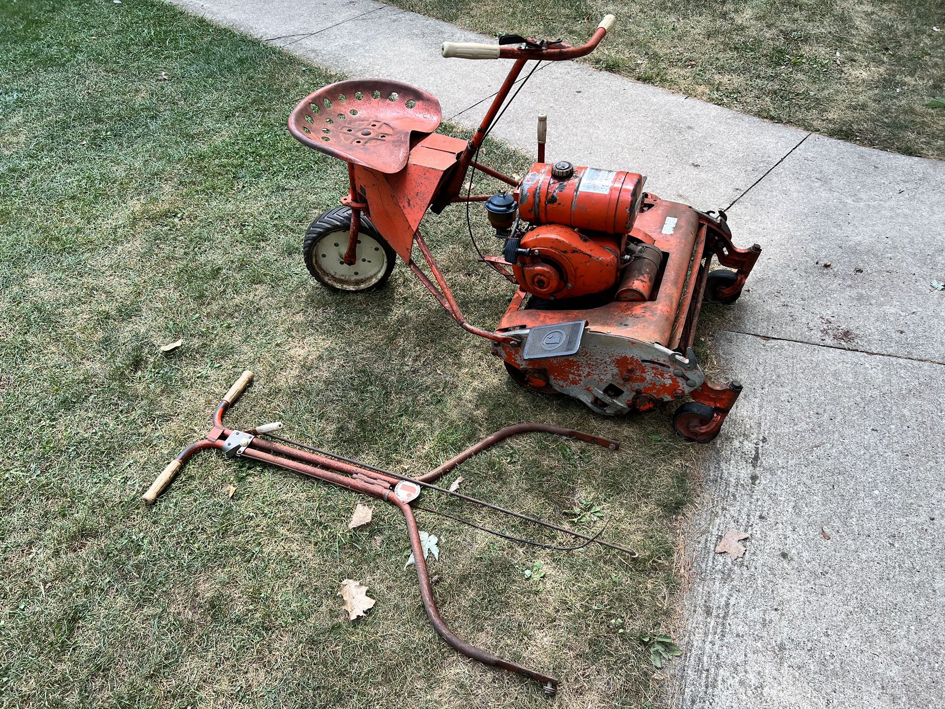 1958 Jacobson Estste 24” Reel Mower. Still Works for Sale in Roselle ...