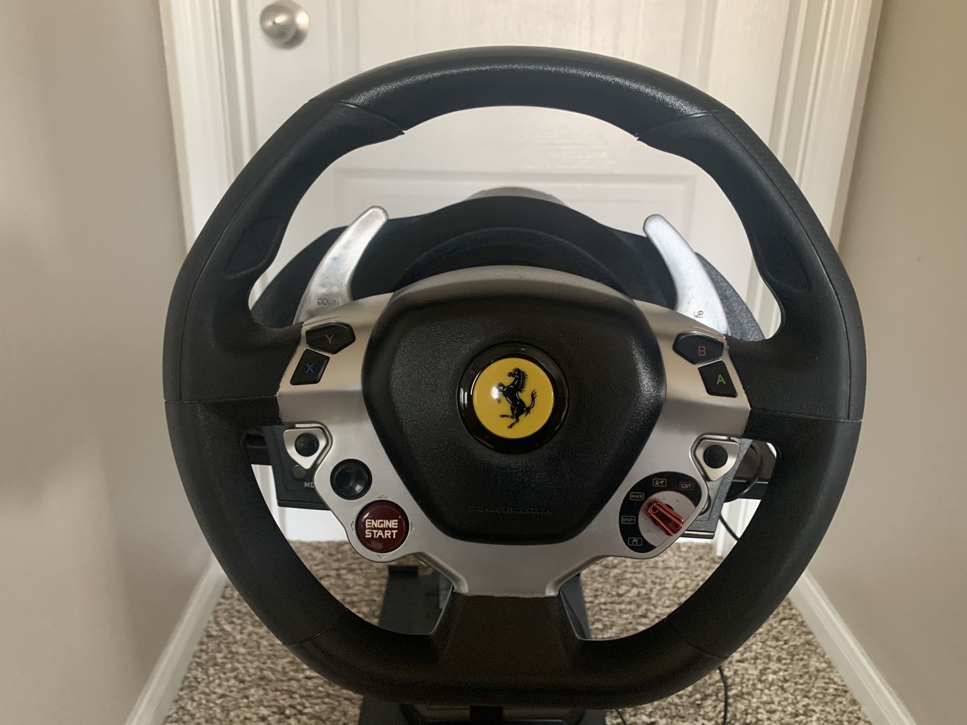 Thrustmaster TX Racing Wheel Ferrari 458 Italia Edition Force Feedback ...
