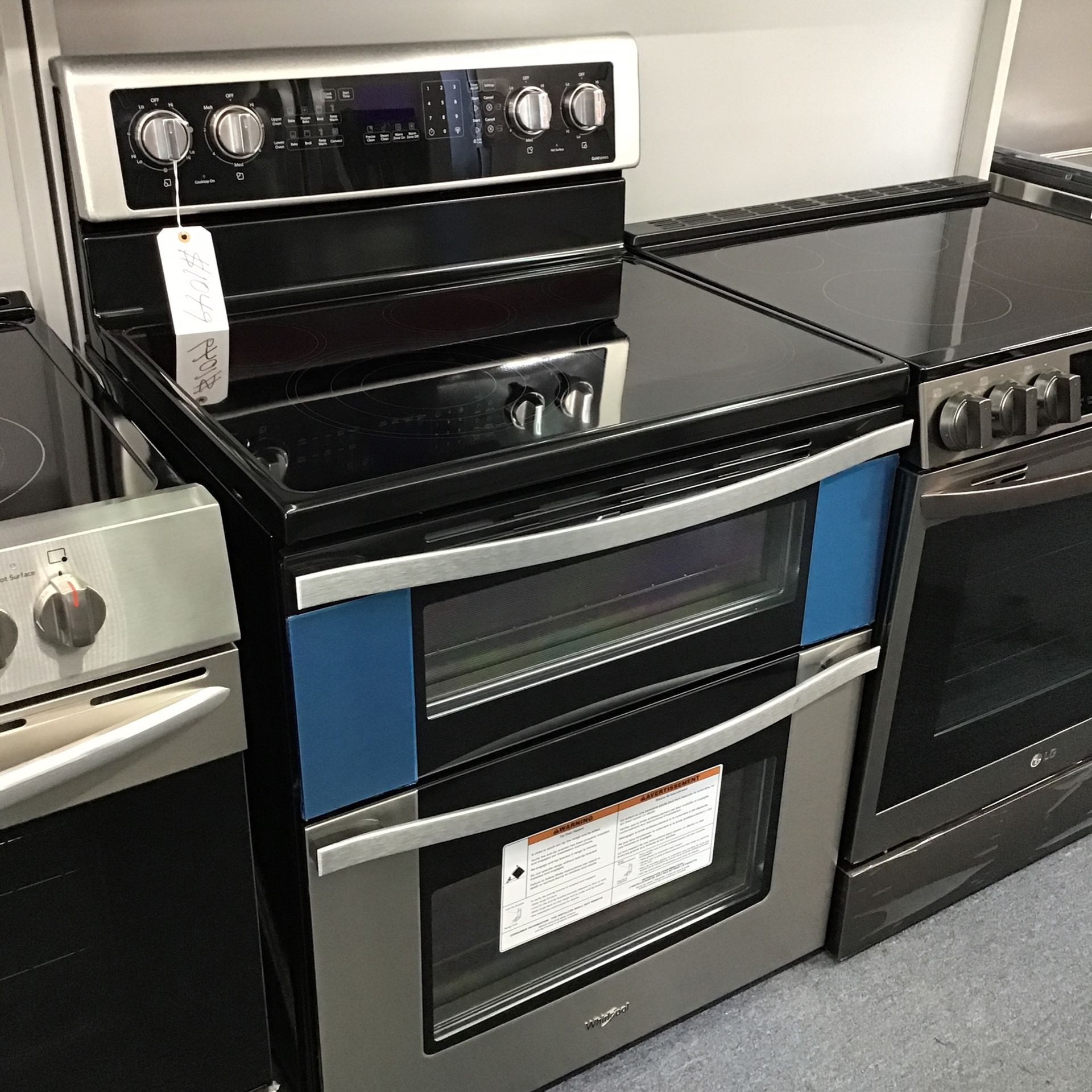 New Scratch And Dent Whirlpool 5 Burner Glass Top Stainless Steel ...