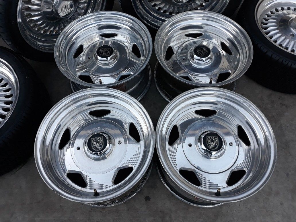 15" CENTERLINE WHEELS (billet aluminum) for Sale in North Las Vegas, NV ...