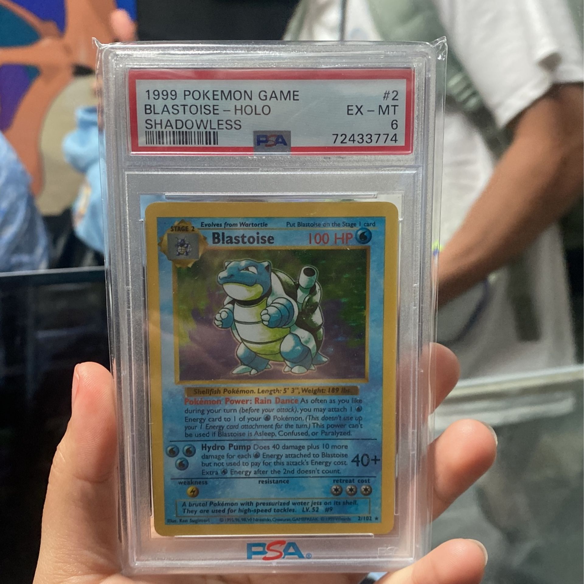 Blastoise Shadowless PSA 6 for Sale in Cypress, CA - OfferUp