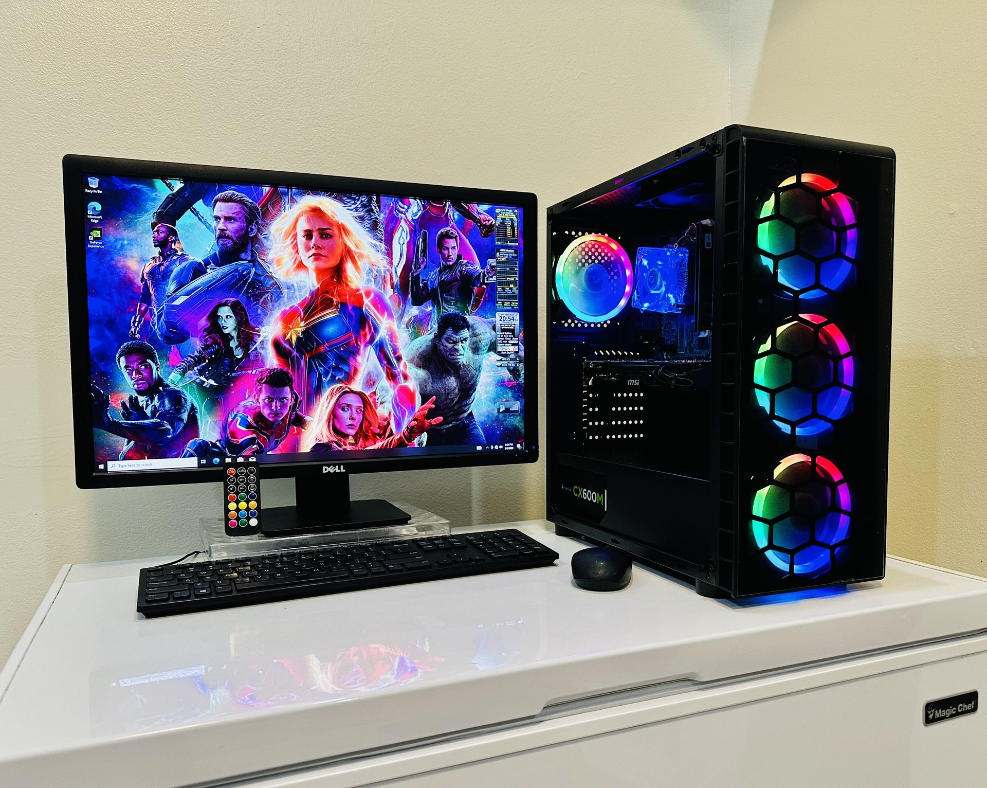 NEW DELL Gaming PC 4 Core I5 @3,3GHz. GPU NVidia GTX 670 2GB. 250GB SSD ...