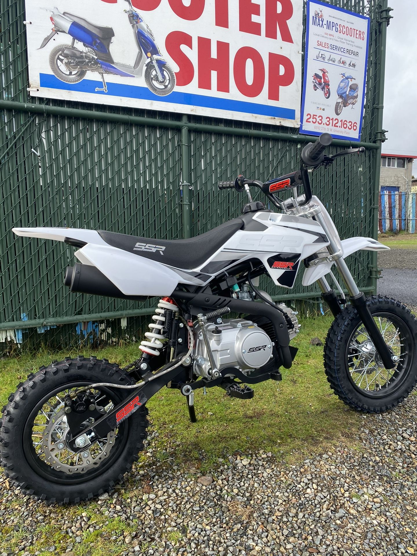 Brand New SSR 110cc Pit Bike Dirt Bike Motorcycle Powersports for Sale ...