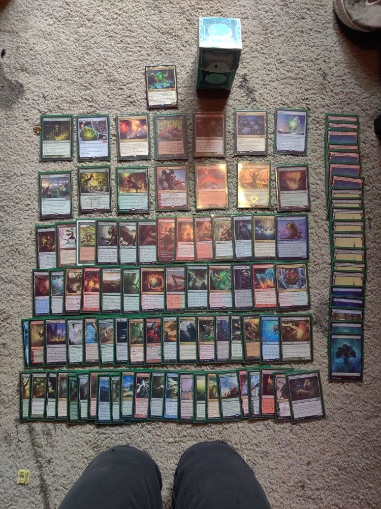 Tri colored Elemental/Land Unity Edh Commander: Omnath Locust Of The ...