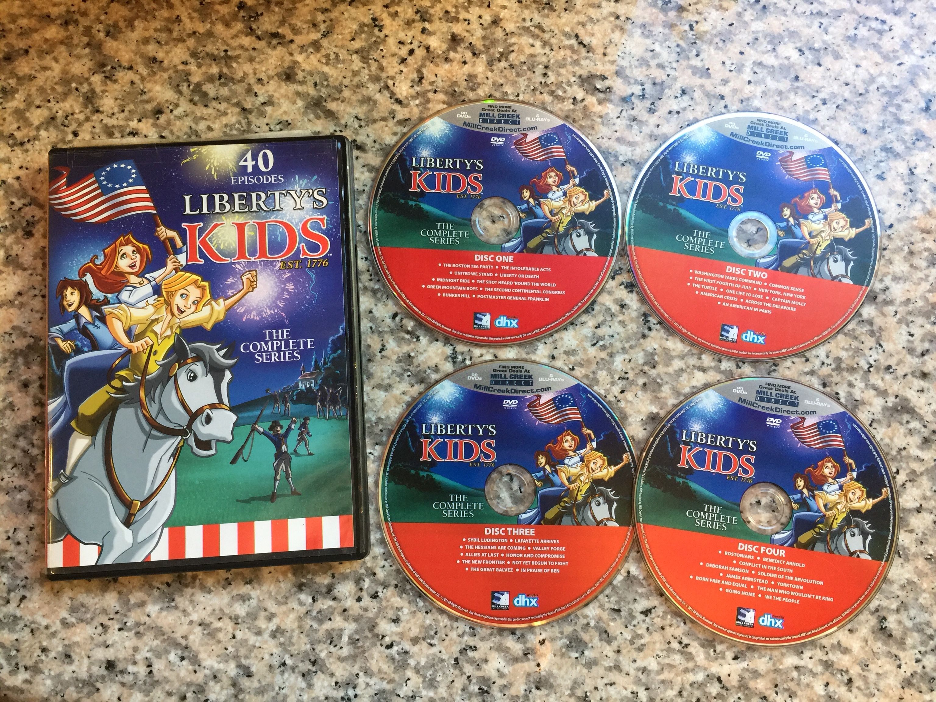 Liberty's Kids: 14 Hours of History Lessons for Sale in Las Vegas, NV ...