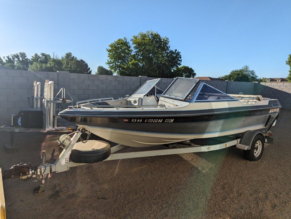 1989 Blue Water 18' boat for Sale in San Tan Valley, AZ - OfferUp
