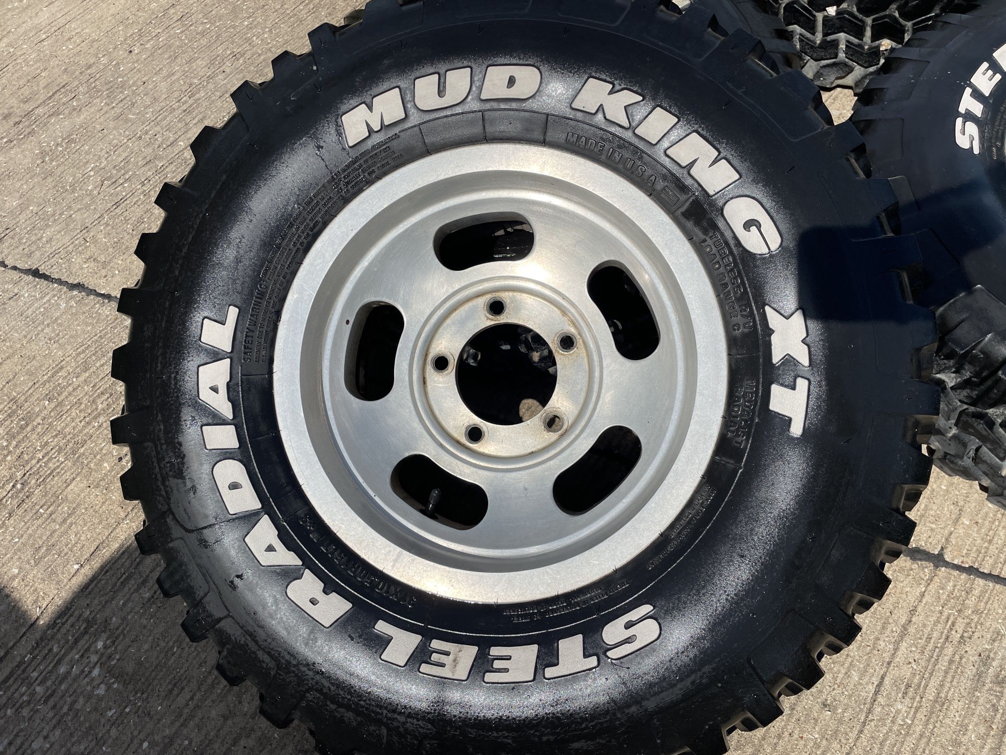 Mud King Xt Steel Radial Wheels And Tires 31X10.50R15 LT for Sale in ...