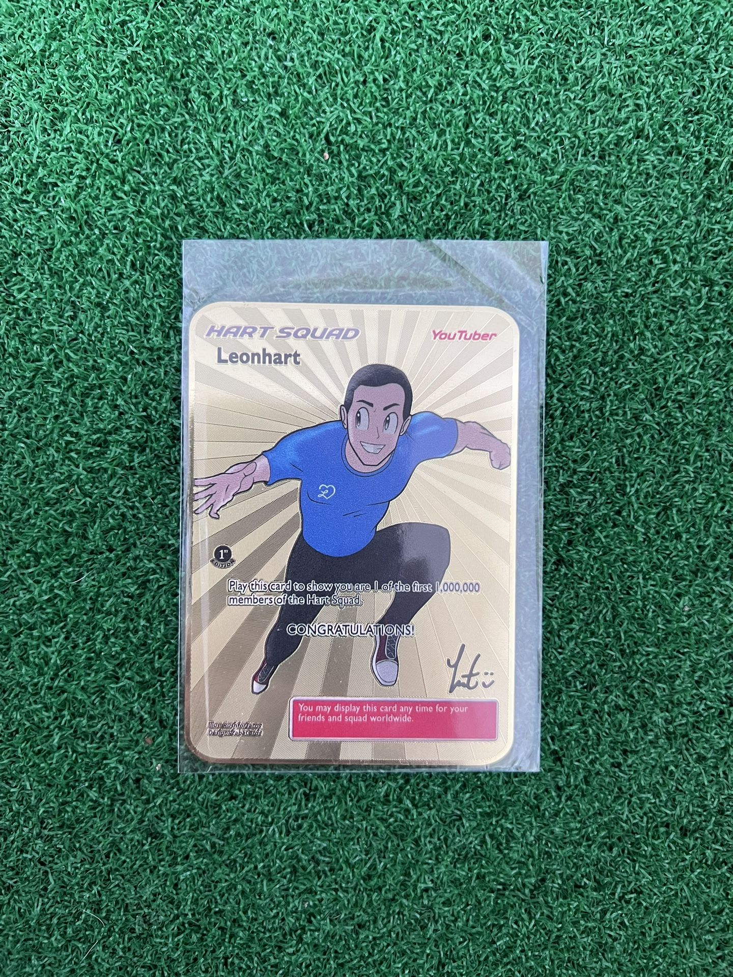 YouTuber Leon Hart 1st Edition Gold Card 184/300 for Sale in Rialto, CA ...