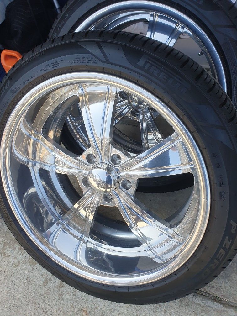 5x5 Staggered 20" Intro Billet RIMS ONLY for Sale in San Diego, CA ...