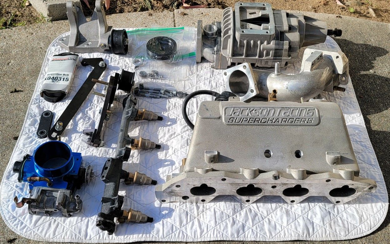 Jackson Racing Supercharger for Acura Integra LS B18b1 (0 mile rebuild ...