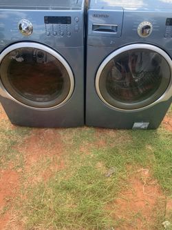 Samsung “Blue” washer dryer for Sale in Edmond, OK - OfferUp