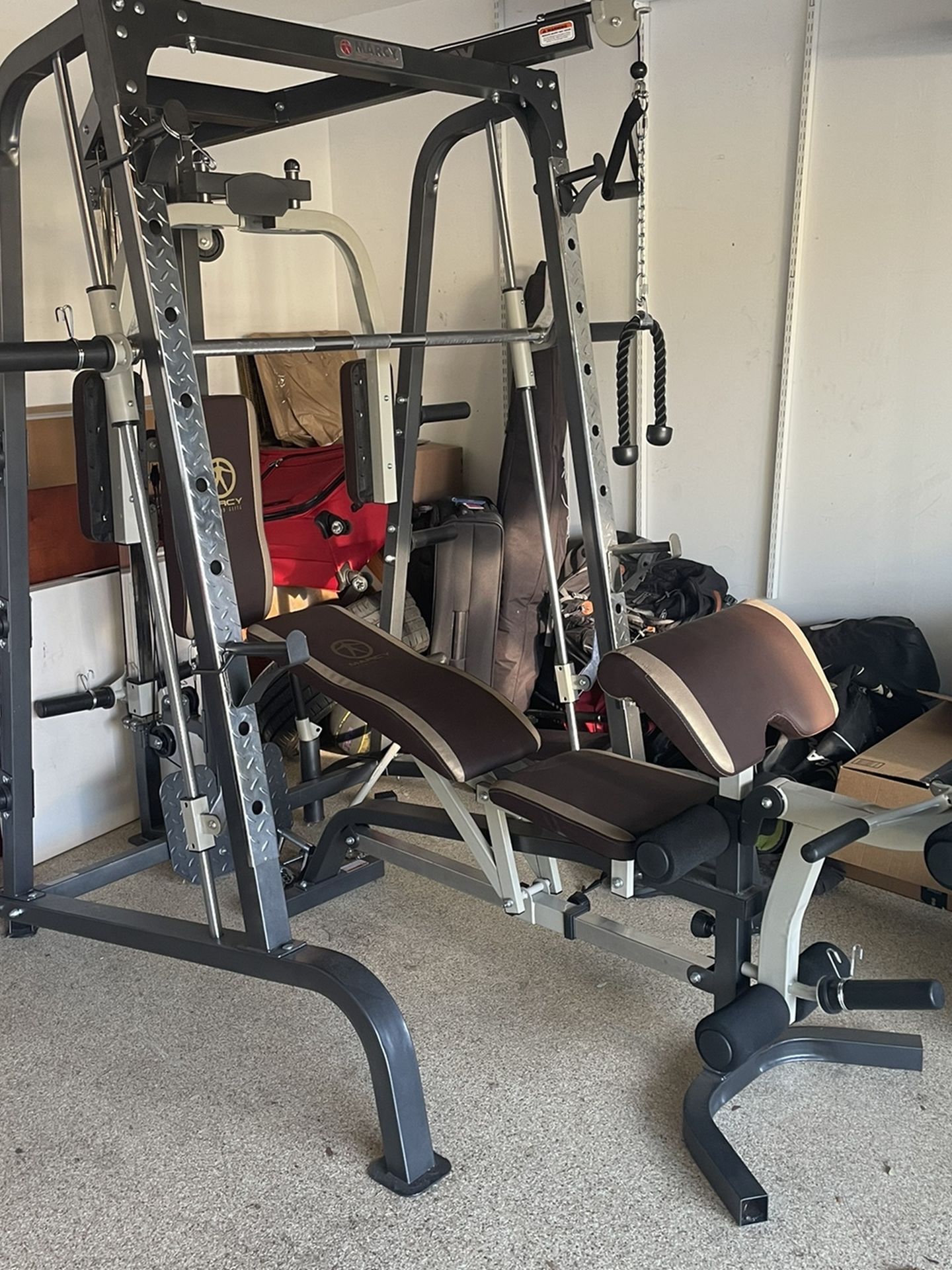 Home Gym Machine Marcy MD-9010G FULLY ASSEMBLED Bench Press Workout ...