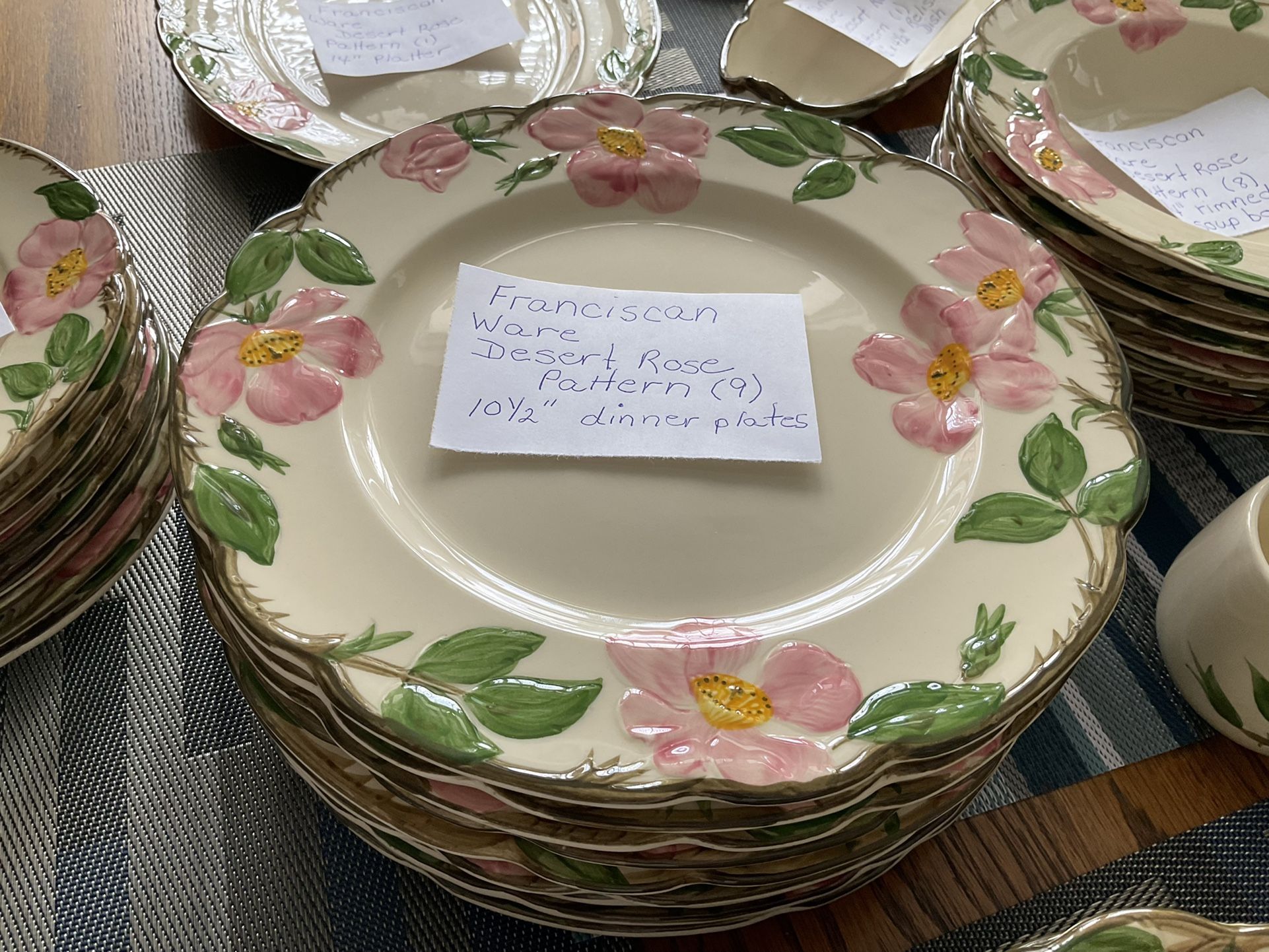 Desert Rose China Pattern