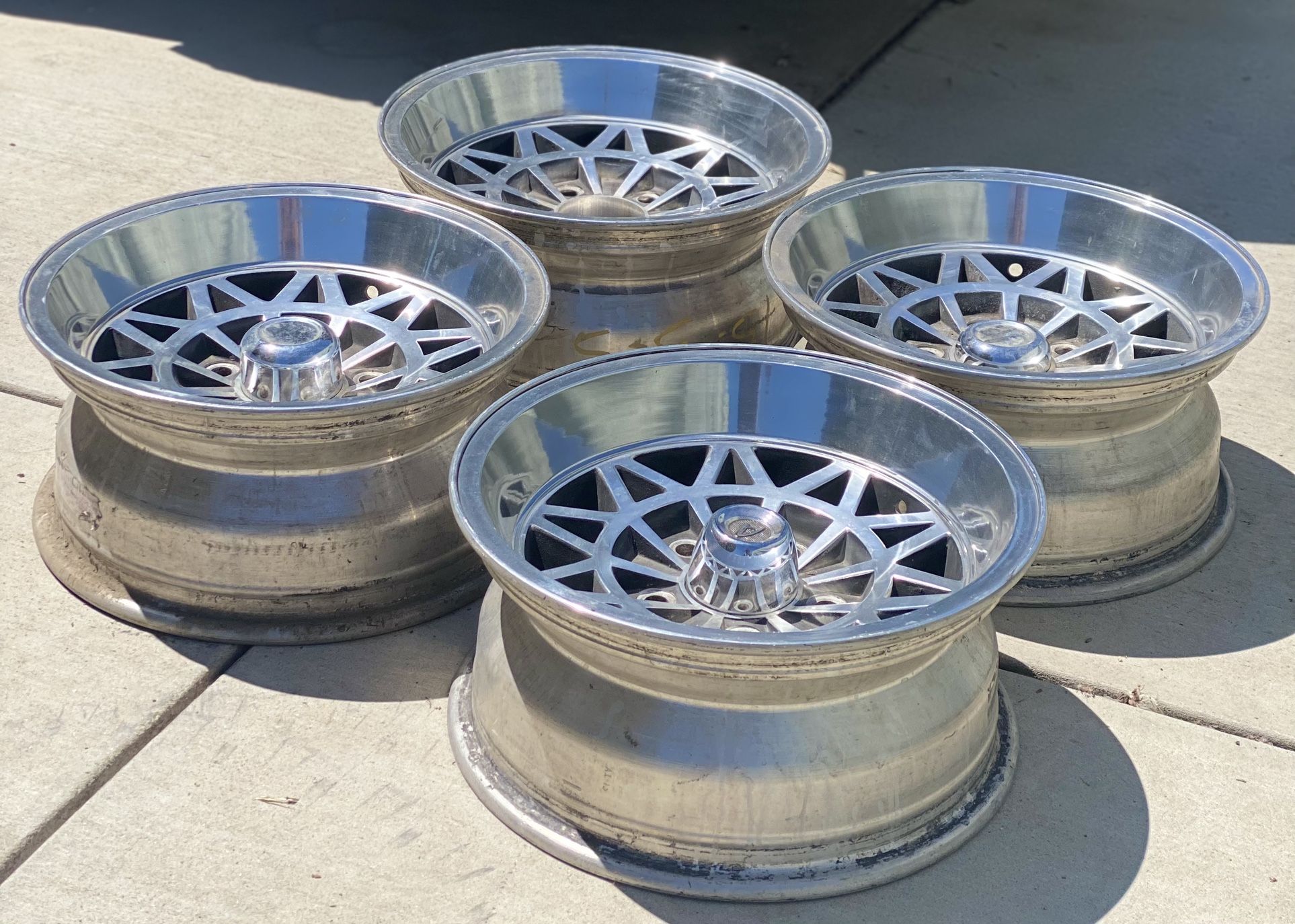 Vintage 15”X7” APPLIANCE Chevy Silverado Cragar C10 Short Bed 5 Lug ...