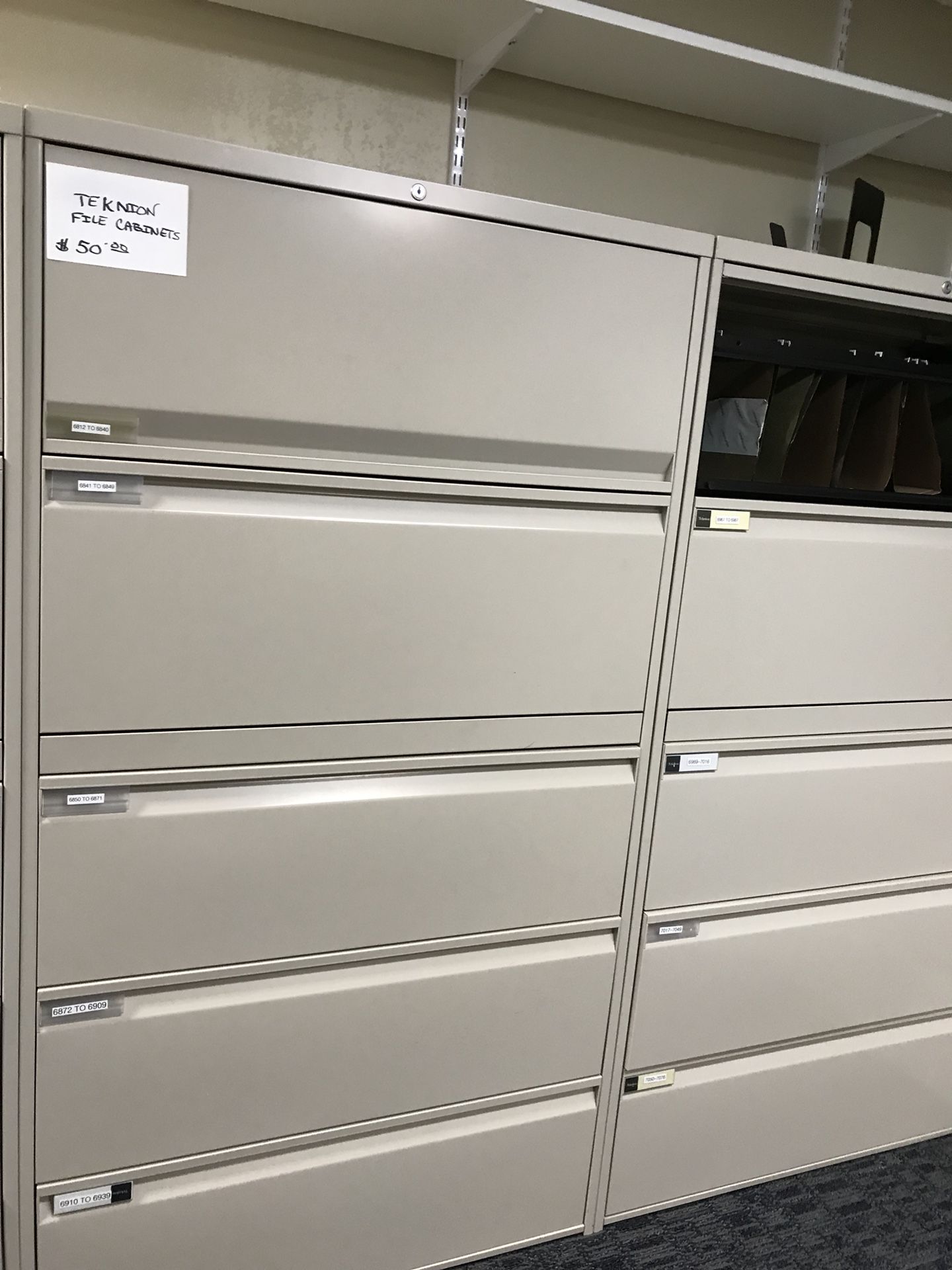 Teknion Lateral File Cabinet | Cabinets Matttroy