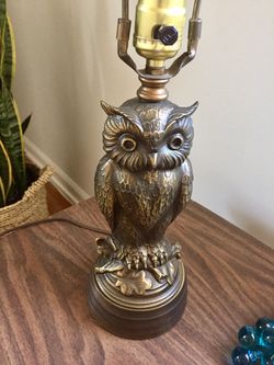 Owl Lamp Base