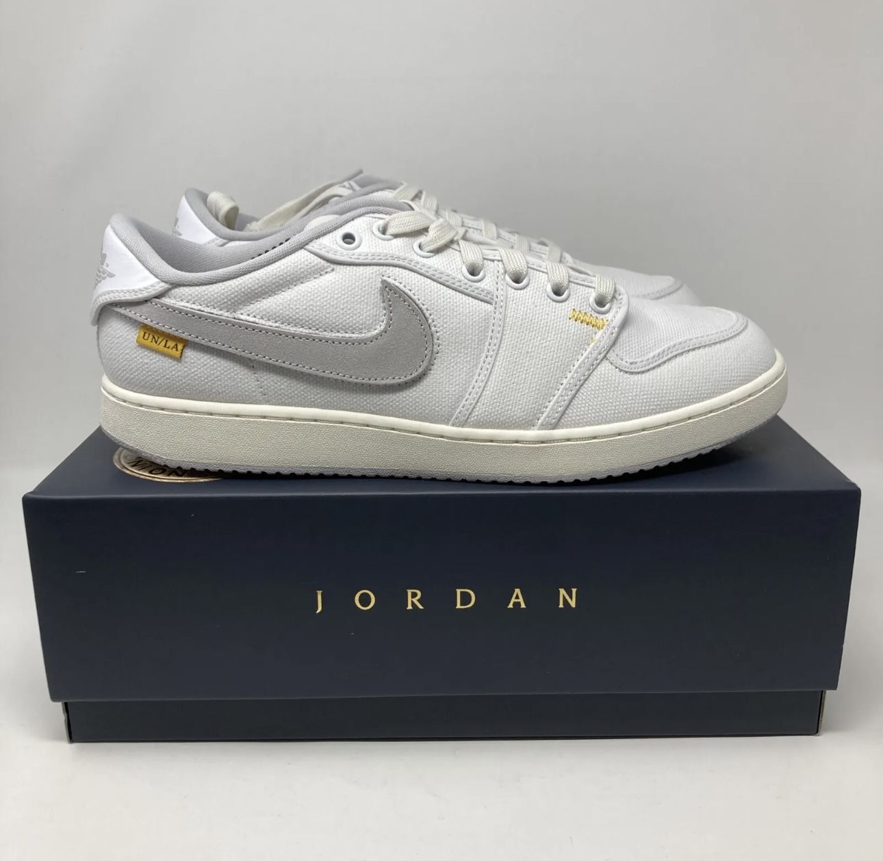 Jordan 1 Retro AJKO Low SP Union White Canvas Men’s Size 11.5 NEW - FOR ...