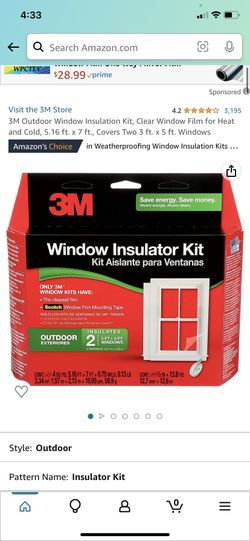 3m Window Insulator Kit