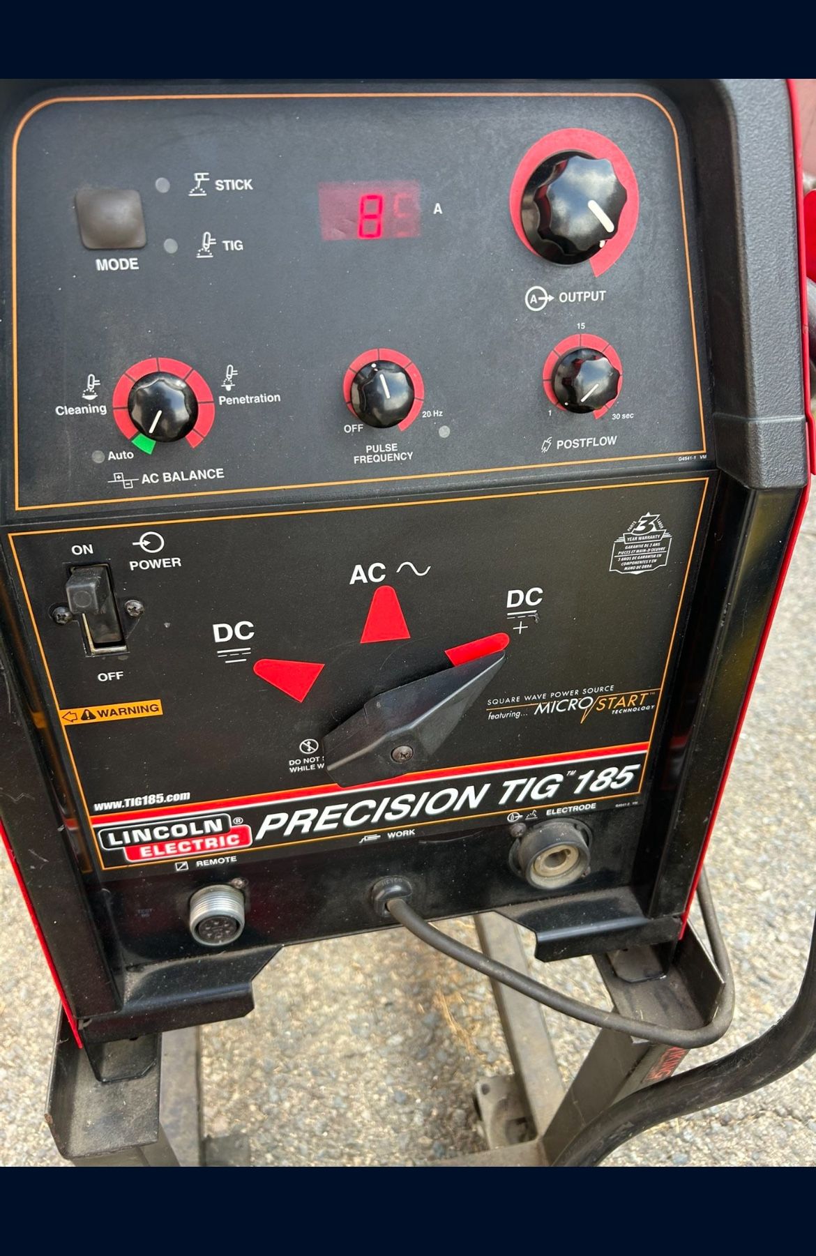 Lincoln 185 Precision Tig Welding Machine for Sale in Santa Ana, CA ...