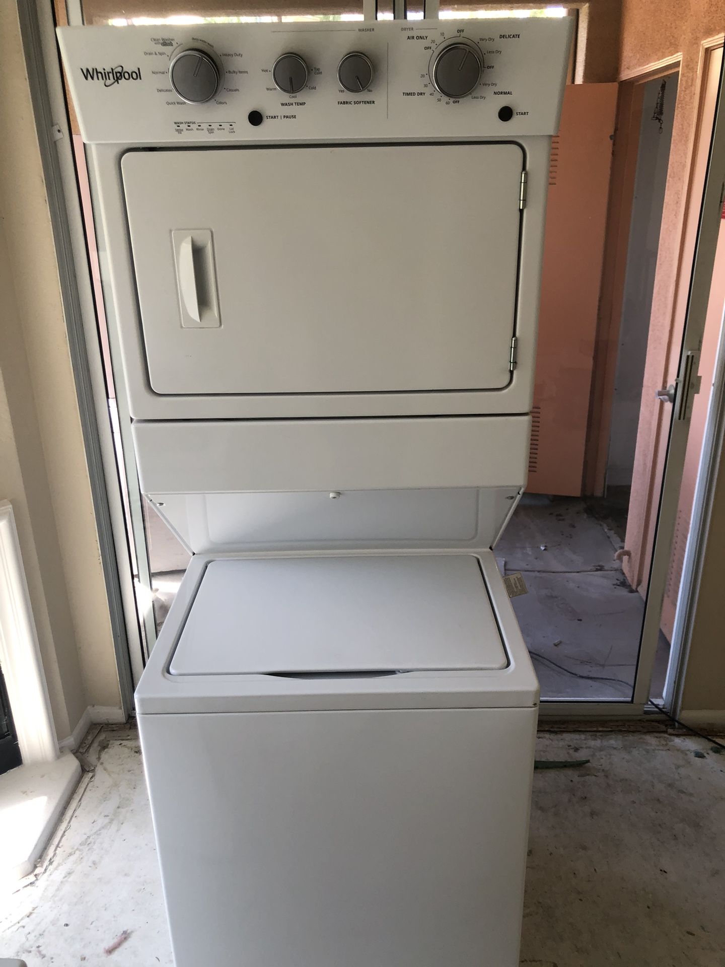 Whirlpool Stackable Washer Dryer Dimensions