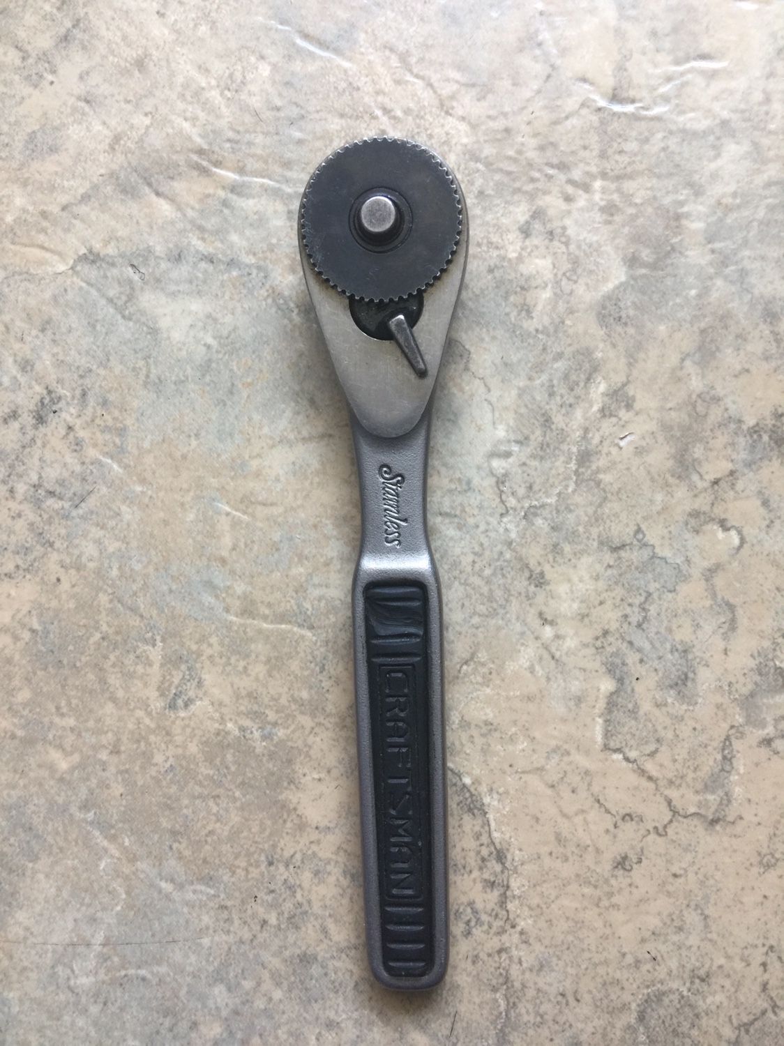 Craftsman - 1/4” Drive Ratchet with quick release button. Still ...