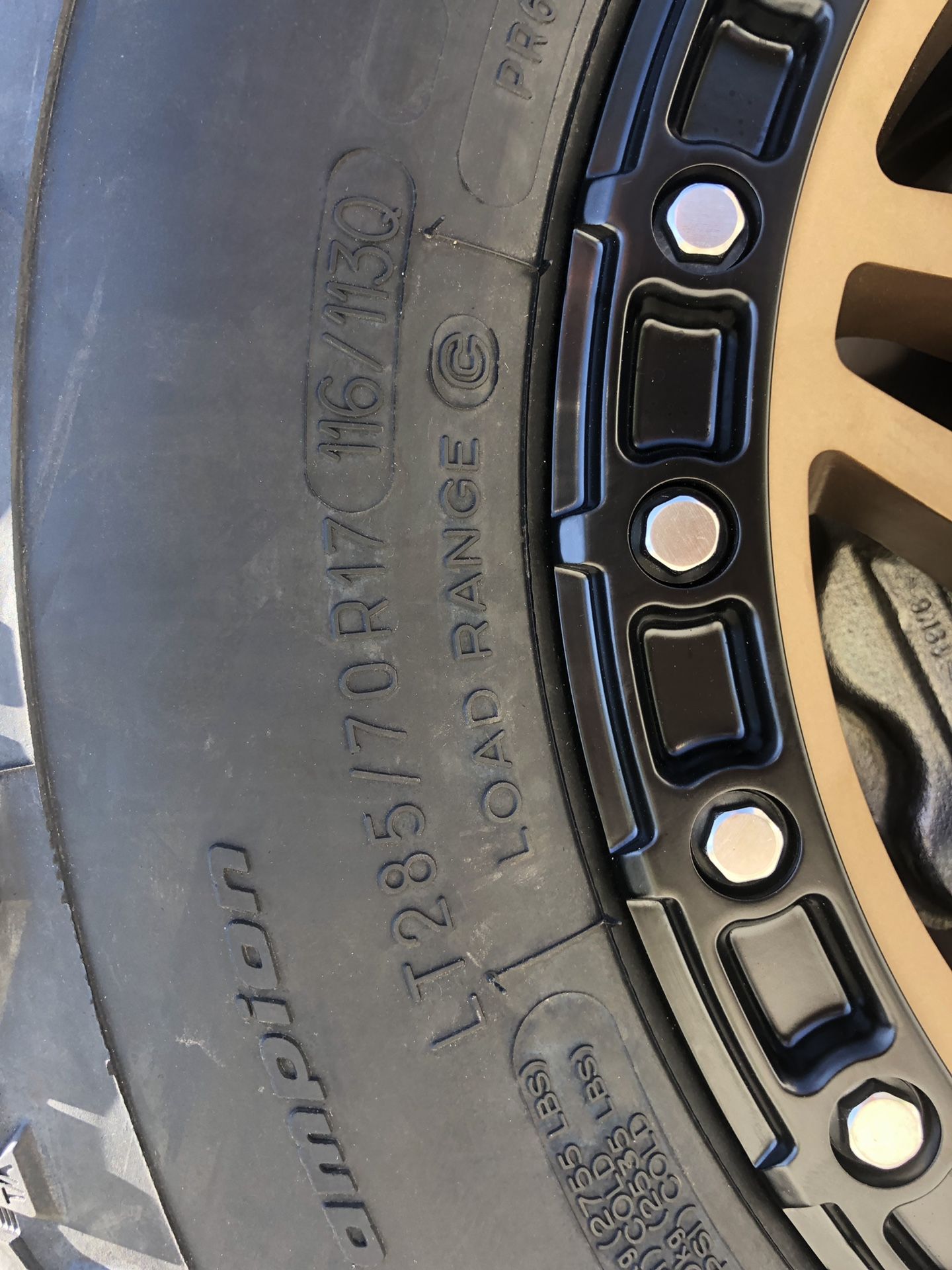 Brand new 2019 method MR312 with Bfgoodrich ko2 285/70/17 for Tacoma ...