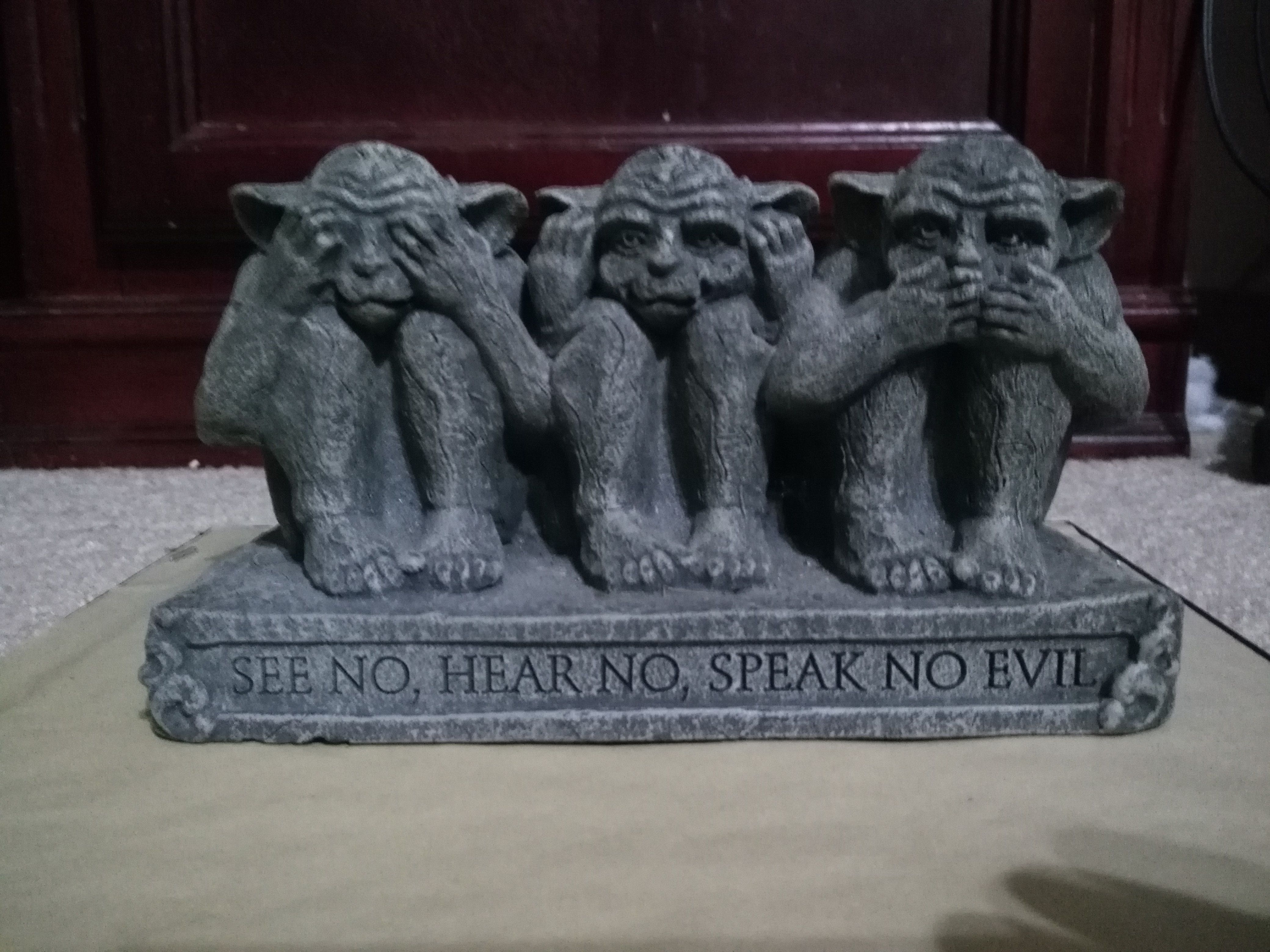 Evil Gargoyle Statue