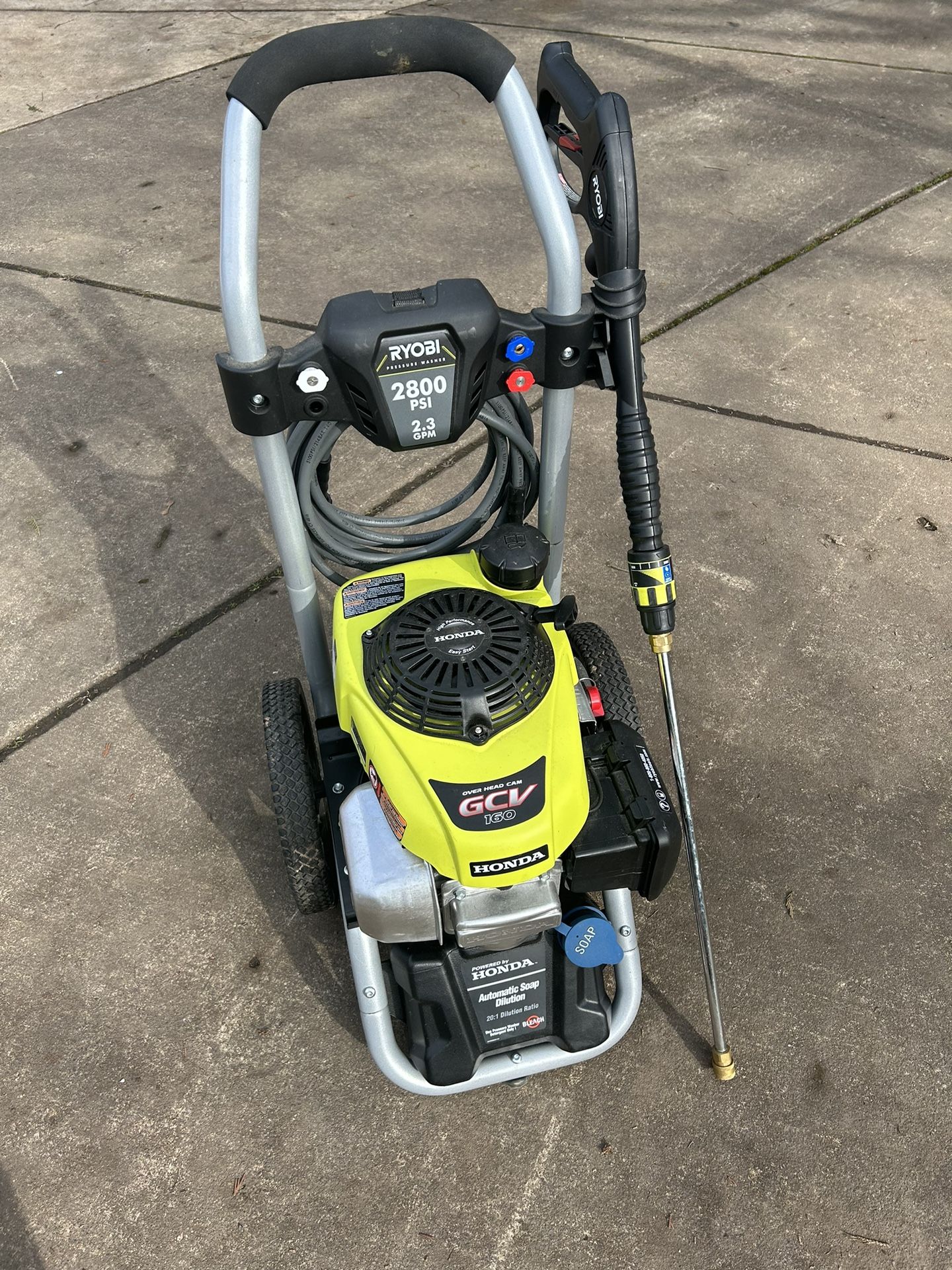 Ryobi 2800 Pressure Washer for Sale in Tigard, OR - OfferUp