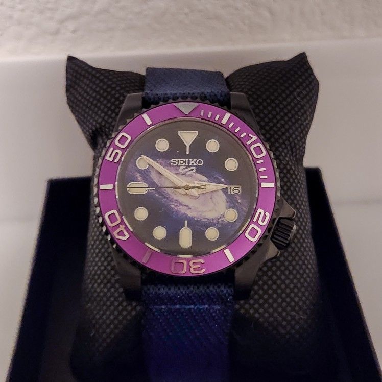 Seiko "Cosmos" Custom NH35 Mod - Galaxy Purple for Sale in Riverside ...