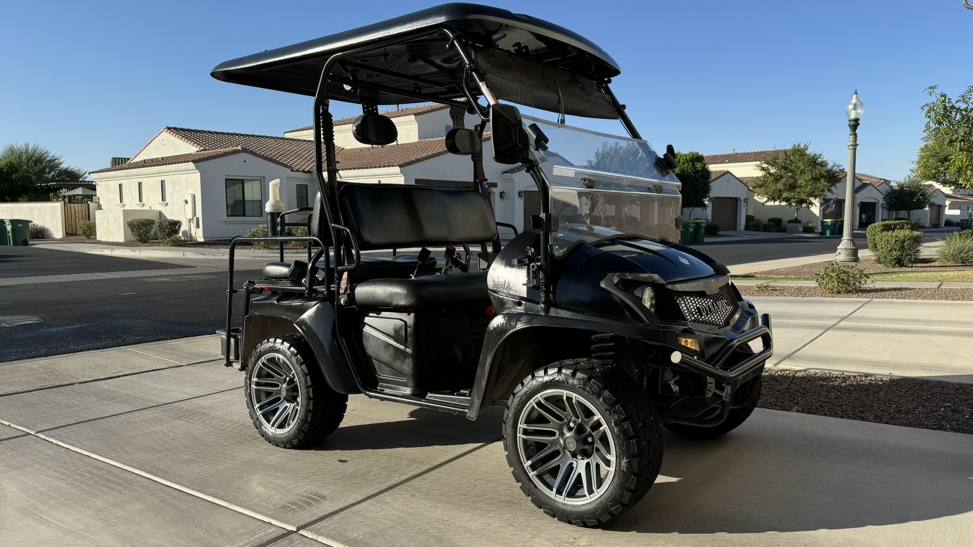 2020 Dynamic Hulk E-MAX Golf Cart UTV 60V Lithium for Sale in Goodyear ...