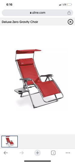 Deluxe zero gravity chair uline store