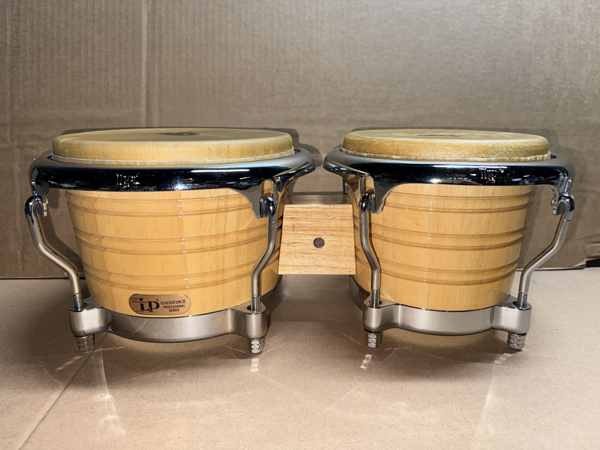 Lp Latin Percussion Generation II M. Cohen Wood Bongos With Comfort ...