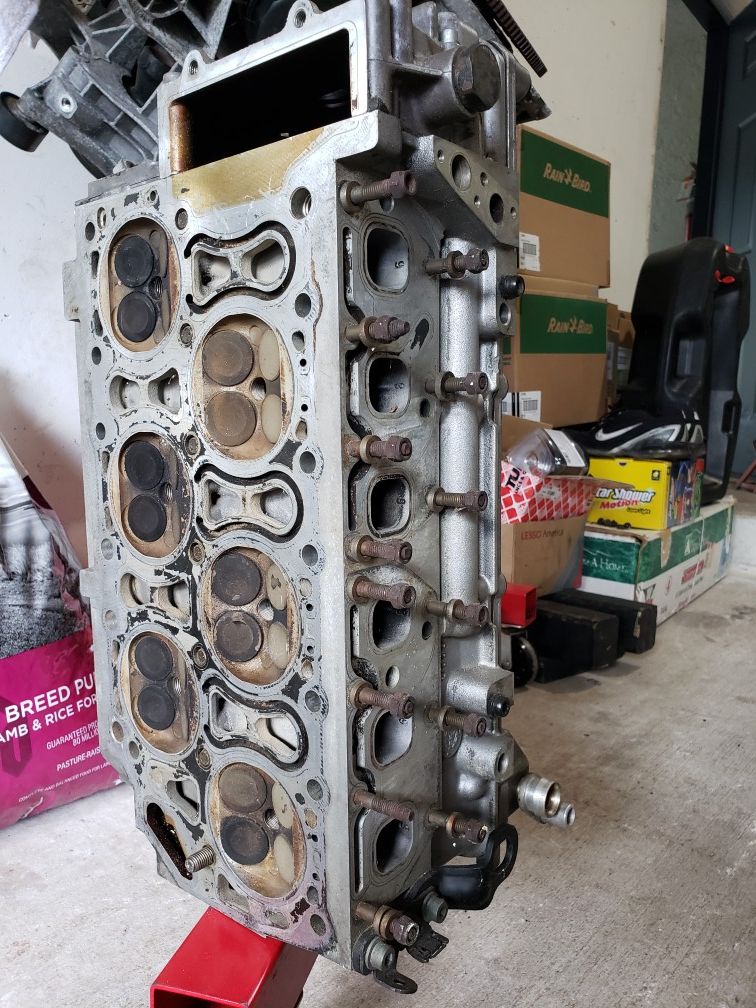V W VR6 24 VALVE 2.8L CYLINDER HEAD IN EXCELLENT CONDITION for Sale in ...