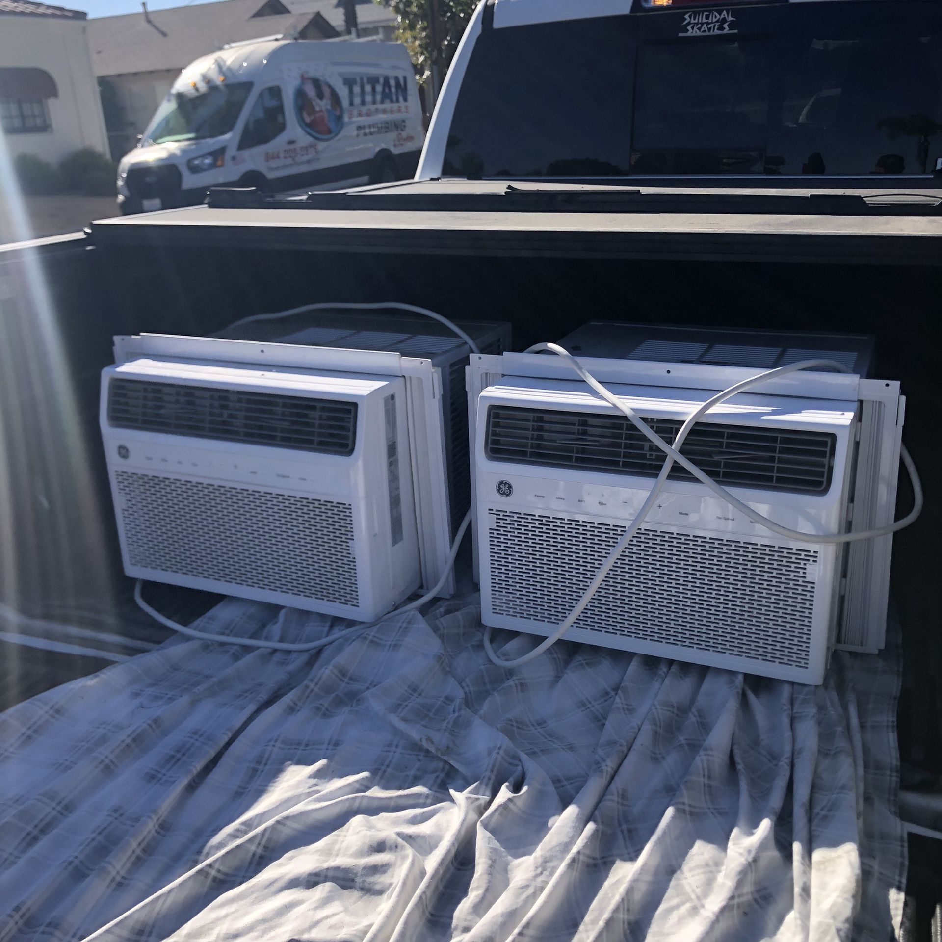 2 GE Window Coolers for Sale in Hemet, CA - OfferUp