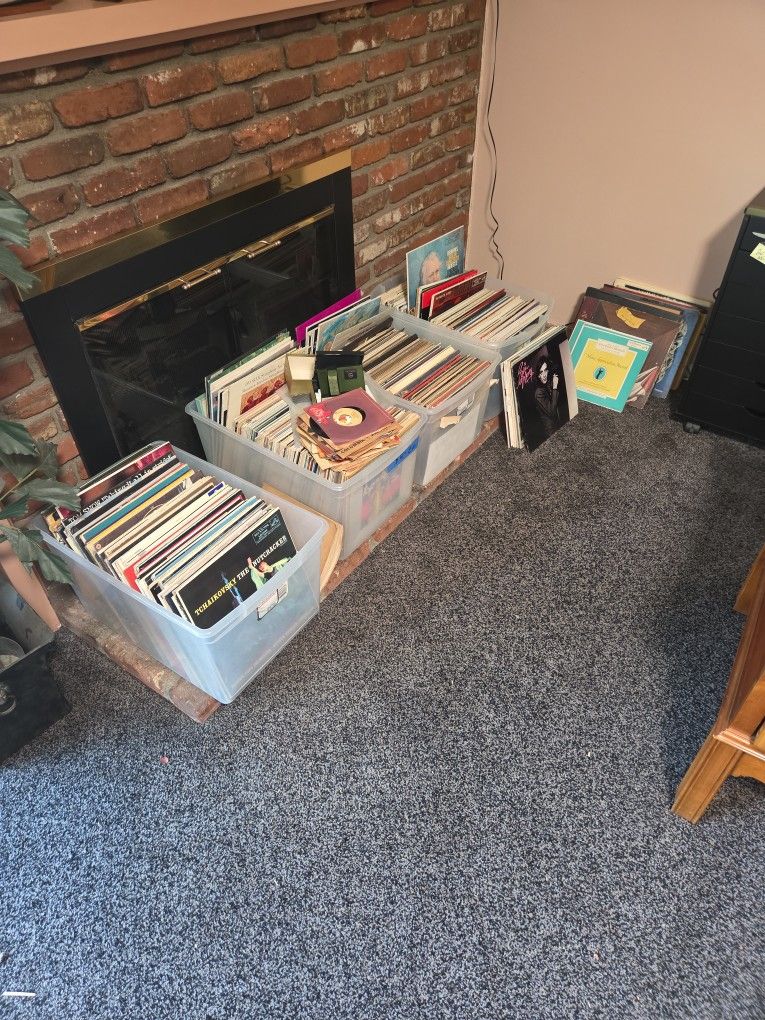 Lot of About 300 Record Albums And 45s for Sale in Garden Grove, CA ...