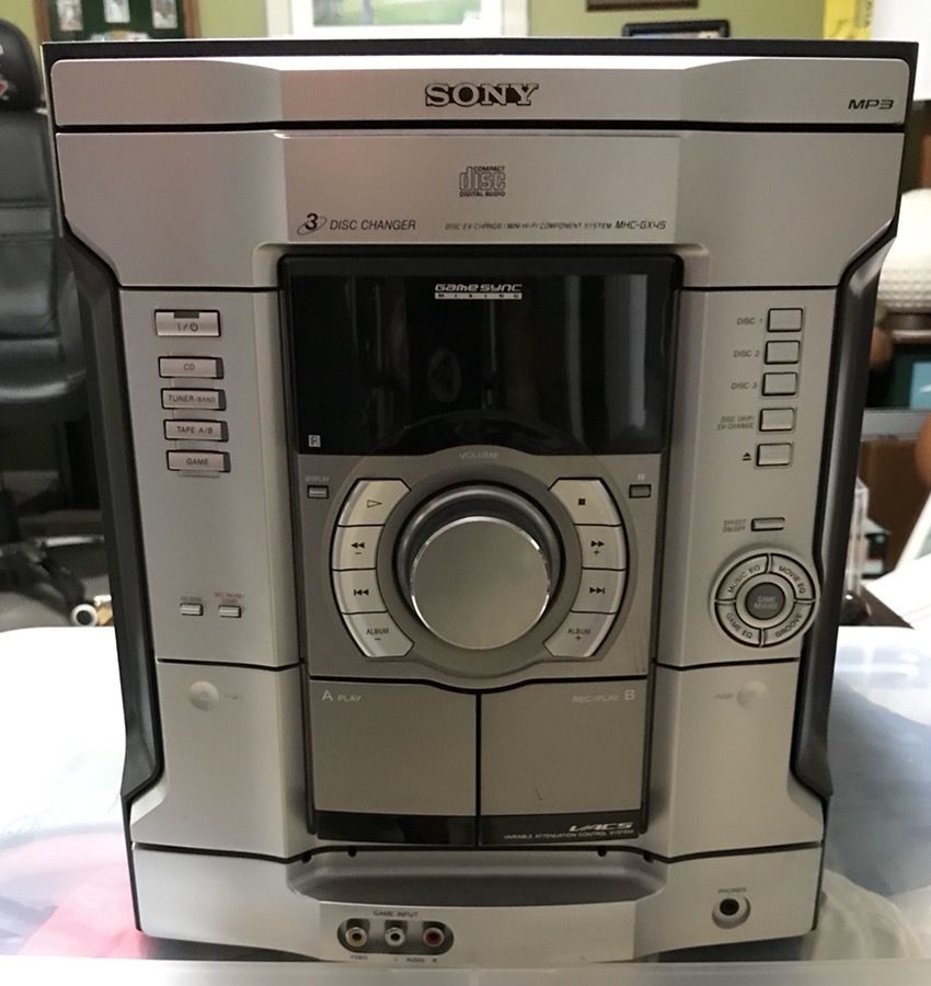 SONY MHC-GX45 MINI STEREO SYSTEM for Sale in Fort Mill, SC - OfferUp